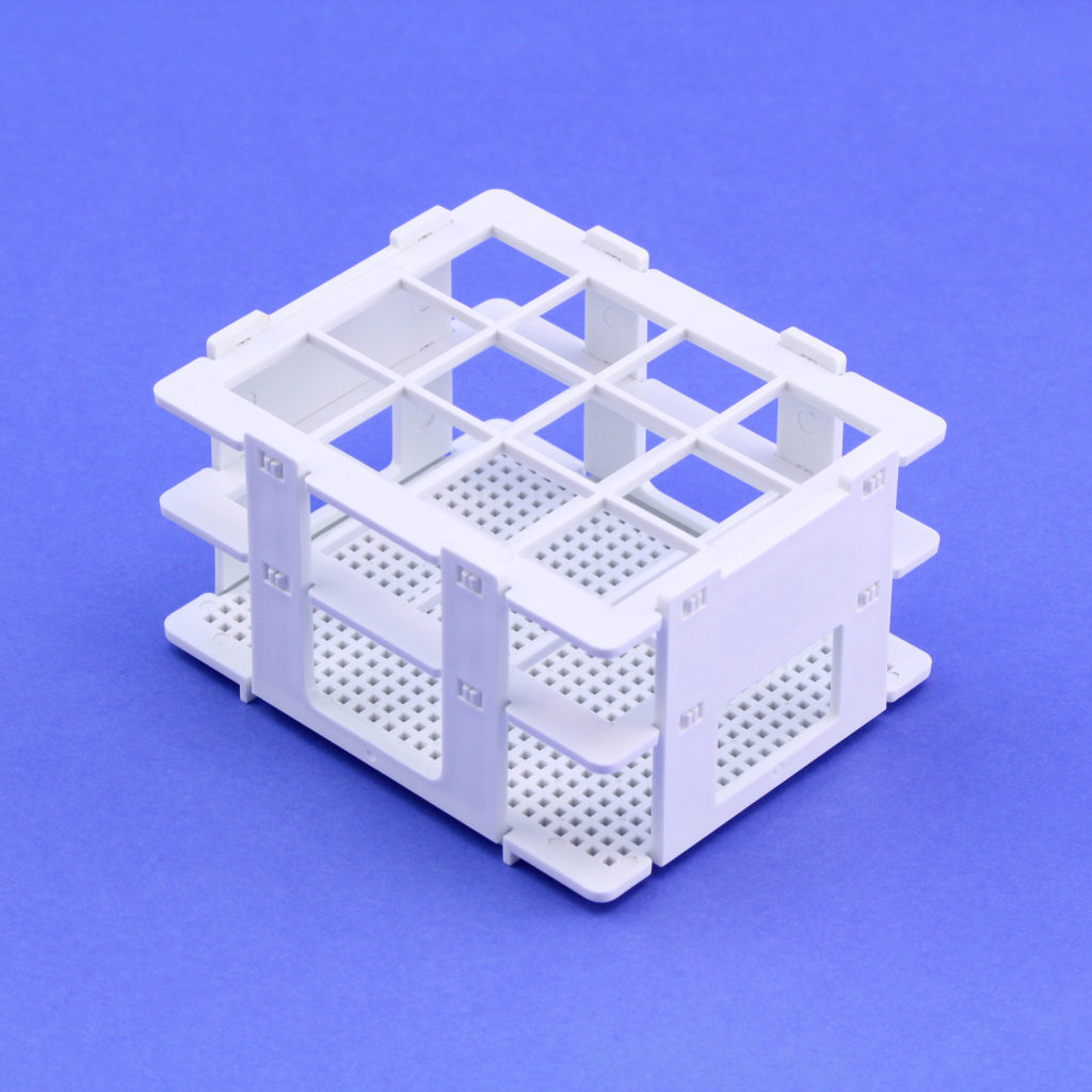 25 mm Test Tube Half Rack, HR0005-10 - Labstrong | Strength through ...