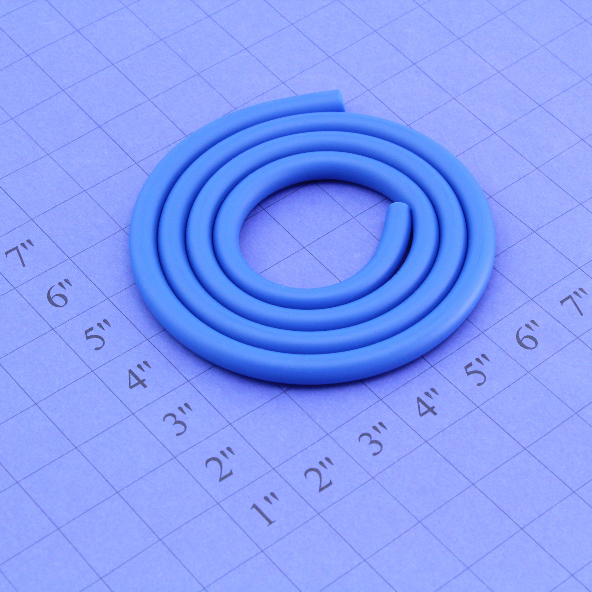 PVC Tube Blue 4 Foot Piece - Labstrong | Strength through Innovation